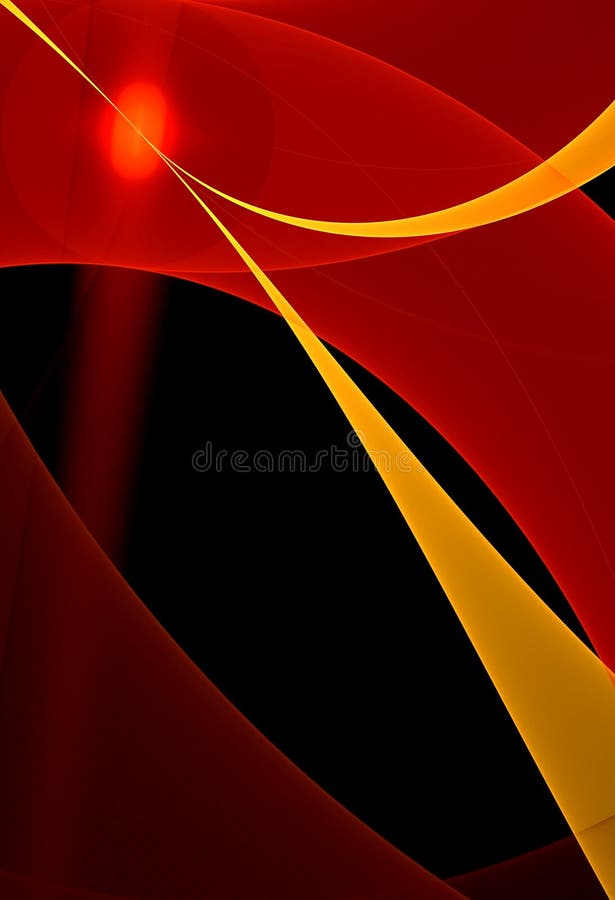 Abstract, Fractal, Computer-generated Image of Multi-colored Geometric ...