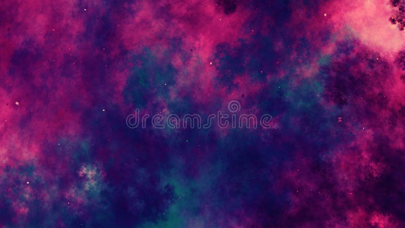 Abstract Fractal 3d Nebula Gradient 2 Zoomed Stock Illustration ...