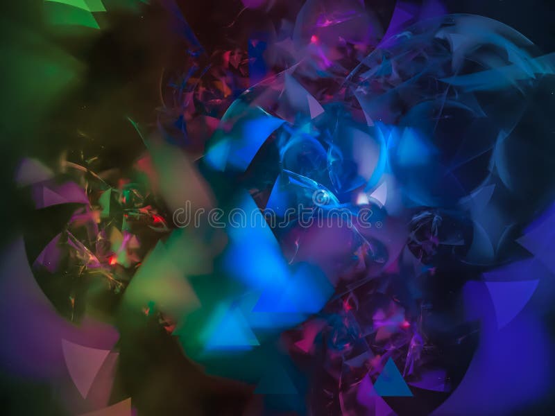 Abstract Fractal Decoration Spin Dream , Magic Intricate Stock Image ...