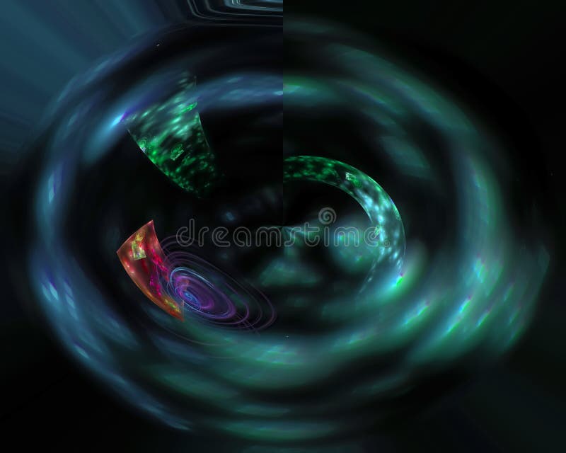 Abstract Fractal, Science Fantasy Texture Decorative Energy Surreal ...