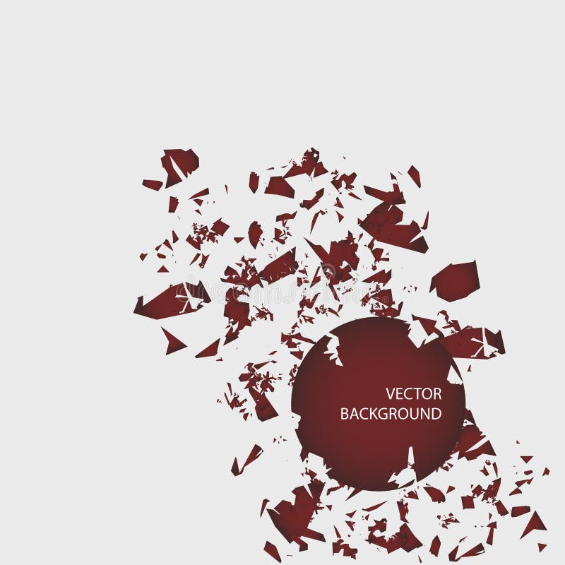 Abstract Fracture Background Vector Stock Vector - Illustration of ...