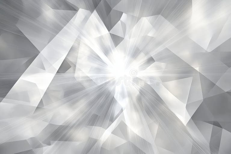 Abstract Fractured Light Tunnel with Bright Central Glow Stock ...