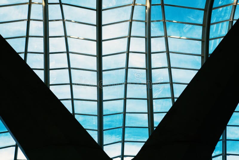 Abstract Fragment of Building, Windows Stock Image - Image of fragment ...