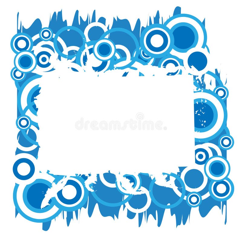 Water splash frame stock vector. Illustration of isolated - 53948831