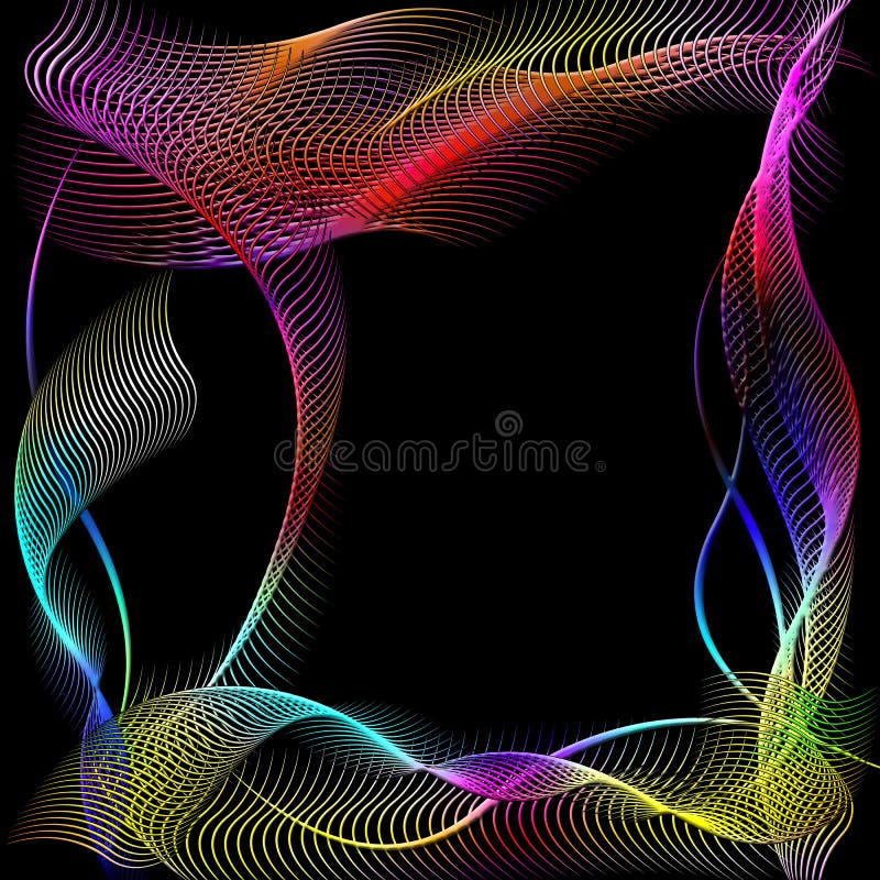 Abstract frame stock illustration. Illustration of artistic - 28929081