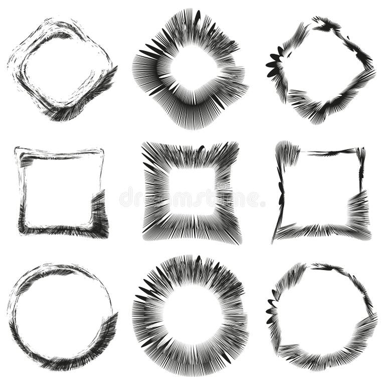 Explosive Border Frame Stock Illustrations – 787 Explosive Border Frame ...