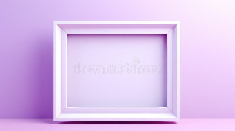 Abstract Frame Purple Background Stock Illustration - Illustration of ...