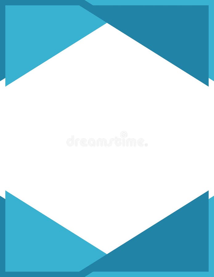 Abstract Frame Shape Object Stock Vector - Illustration of icon, flat ...