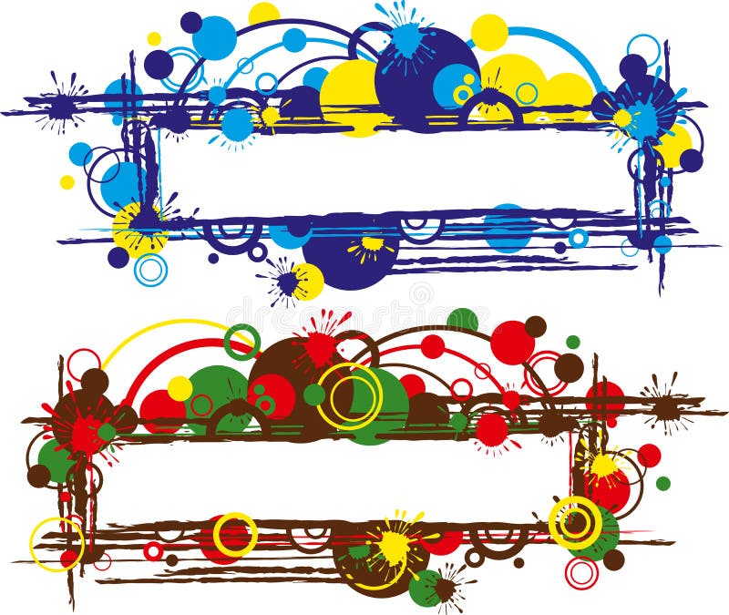 Abstract frames 01 stock vector. Illustration of fashion - 21399529