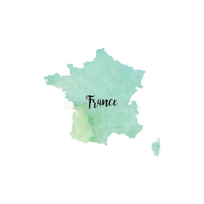 Abstract France Flag with Ink Brush Stroke Effect Stock Illustration ...