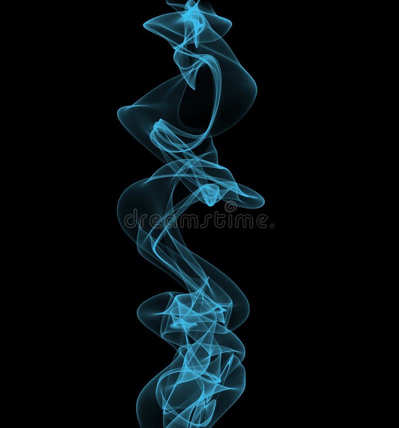 Abstract Frequency Waves. a Stream of Smoke Stock Photo - Image of ...