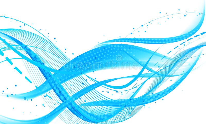 Abstract Fresh Blue Background Stock Illustration - Illustration of ...