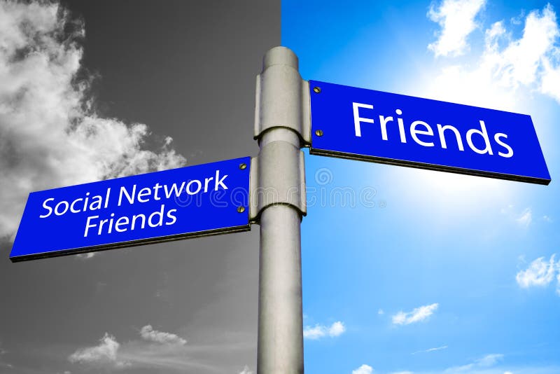 Abstract friends sign stock image. Image of internet - 22790717