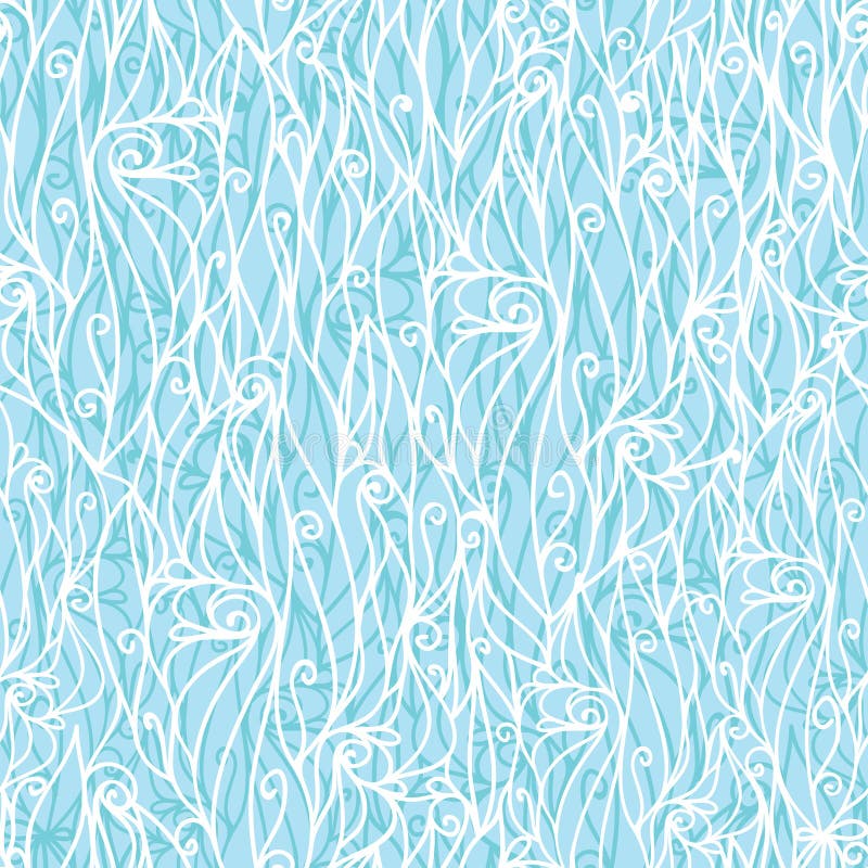 Abstract Frost Swirls Texture Square Torn Seamless Stock Vector ...