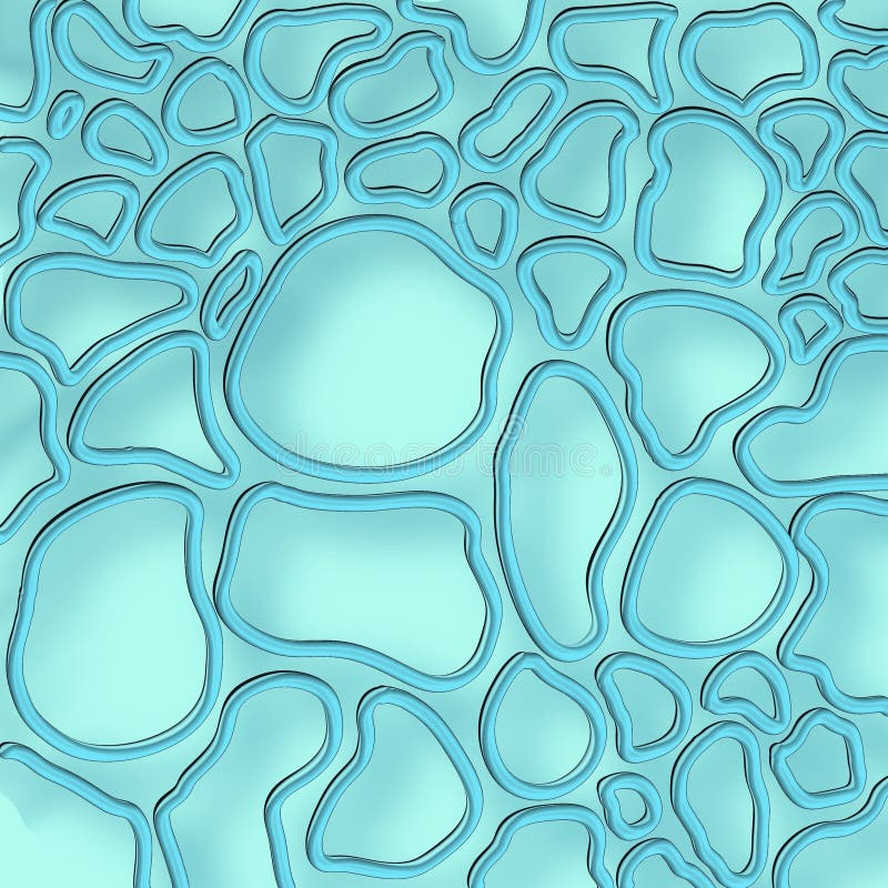 Abstract Frosted Glass Texture, Light Teal Background Stock ...