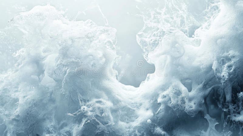 Abstract Frothy Water Texture Image Stock Illustration - Illustration ...