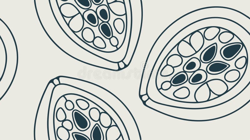 Abstract Fruit Slices: Healthy Food Geometric Pattern Vector, Vector ...