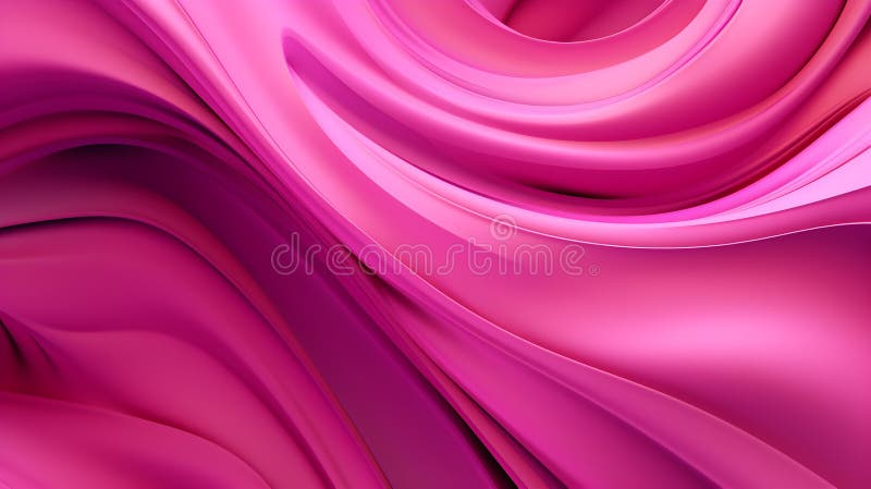 Abstract Fuchsia Fluid Wave Background for Modern Presentations Stock ...