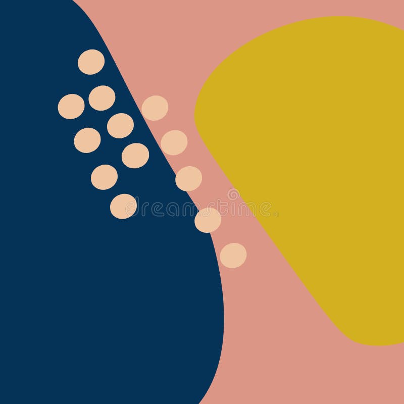 Abstract Fun Background. Colour Shapes Pattern. Splash Fun Backdrop ...