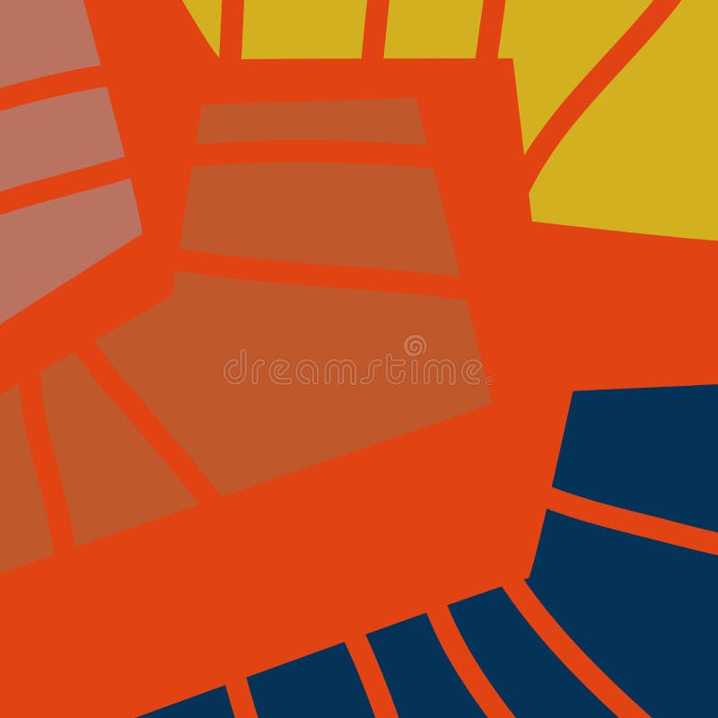 Abstract Fun Background. Colour Shapes Pattern. Splash Fun Backdrop ...