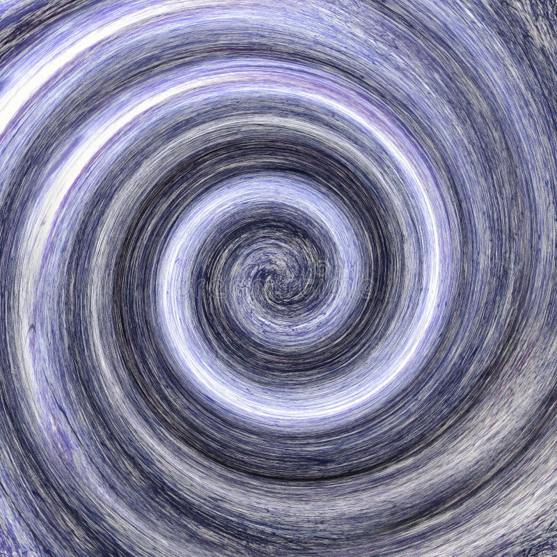 Abstract Funnel Pattern. a Vortex, Spiral, Multi-colored Pattern ...