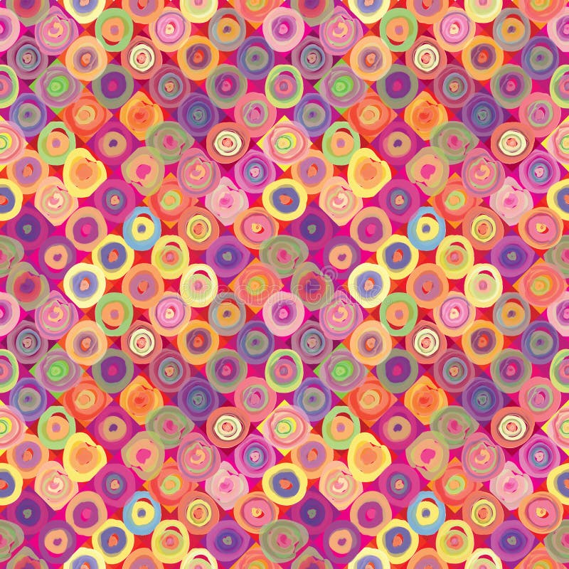 Abstract Funny Bubble Seamless Pattern. Funny Party Background Stock ...
