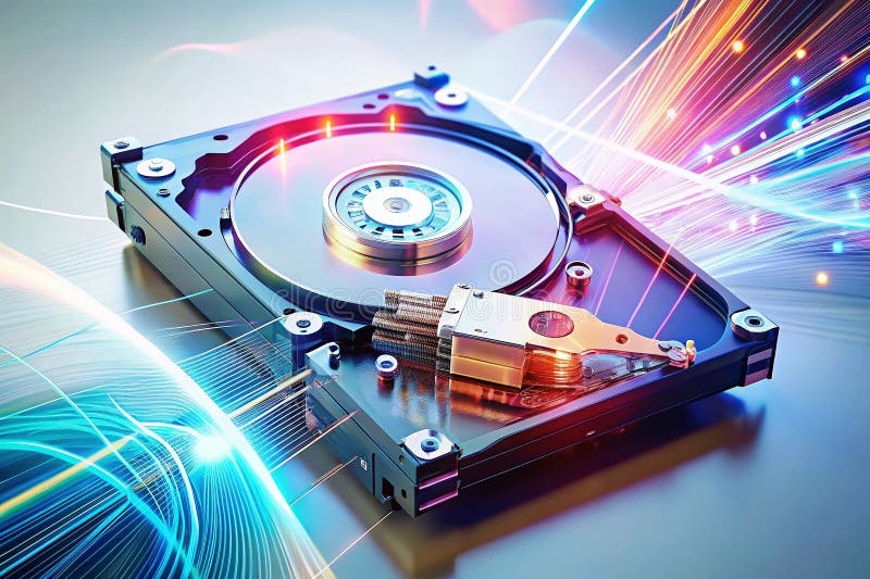 Abstract Fusion of Data Storage and Circuitry a Double Exposure ...