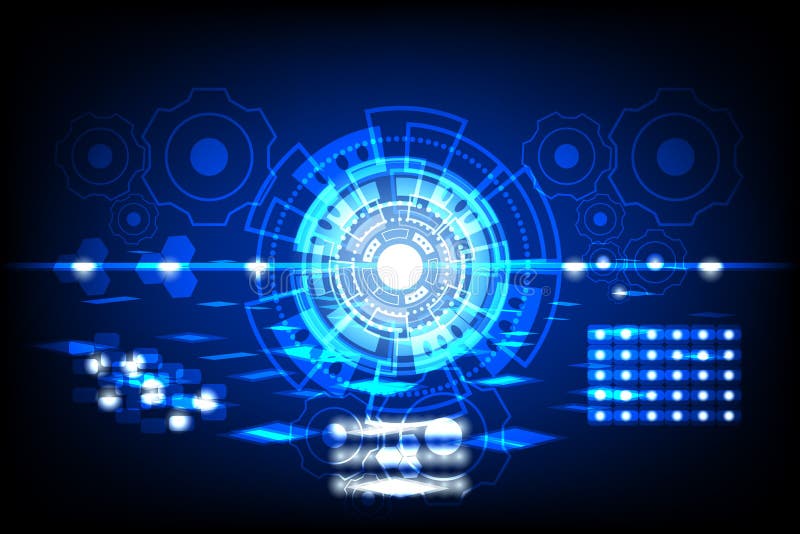 Abstract Future World Technology Stock Illustrations – 100,953 Abstract ...