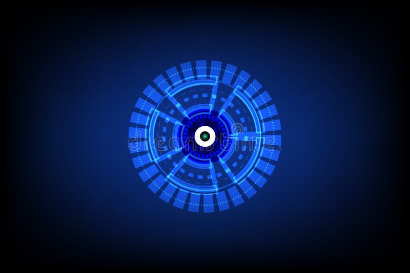 Future Circle Modern Vector Set Stock Vector - Illustration of yellow ...