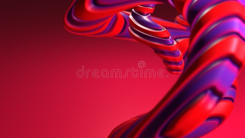 Abstract Future Curve Connection 3d Rendering Background Stock ...