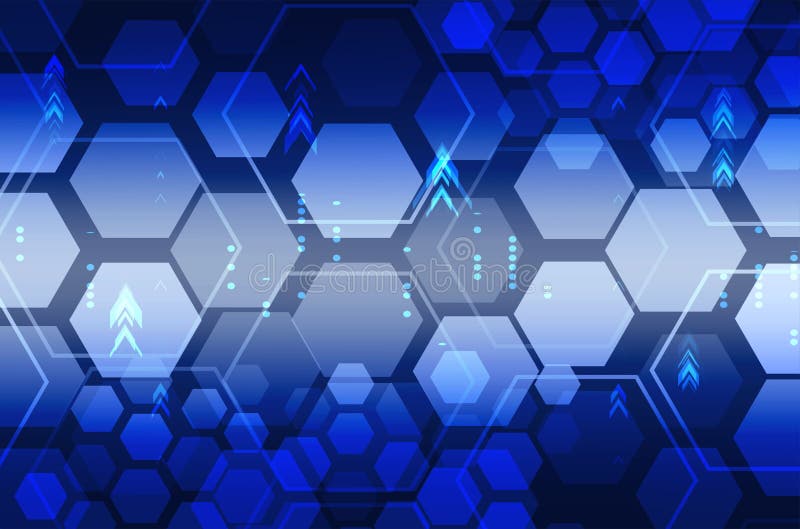 Abstract Future Technology Background Stock Vector - Illustration of ...