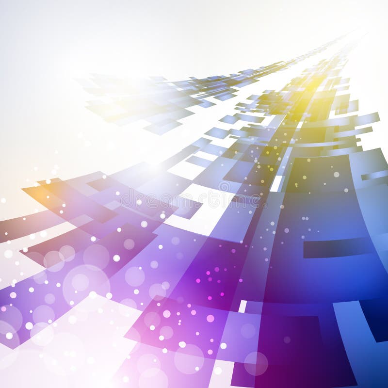 Abstract Future Technology Background Stock Vector - Illustration of ...