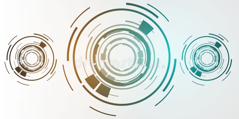 Abstract future technology stock illustration. Illustration of design ...