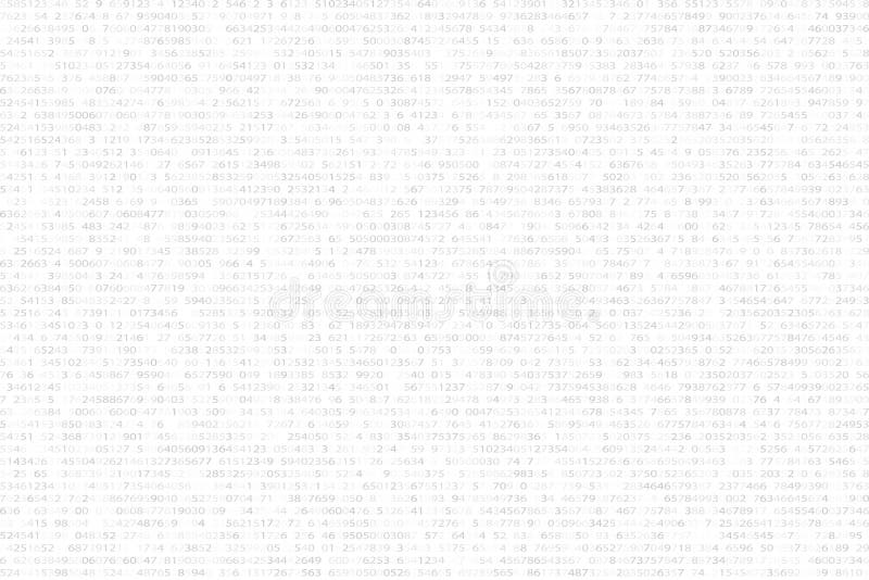 0 1 Code Isolated On White Background Texture Abstract Pattern D Stock ...