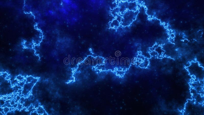 Abstract Futuristic Background with Blue Multi-colored Energy Magic ...