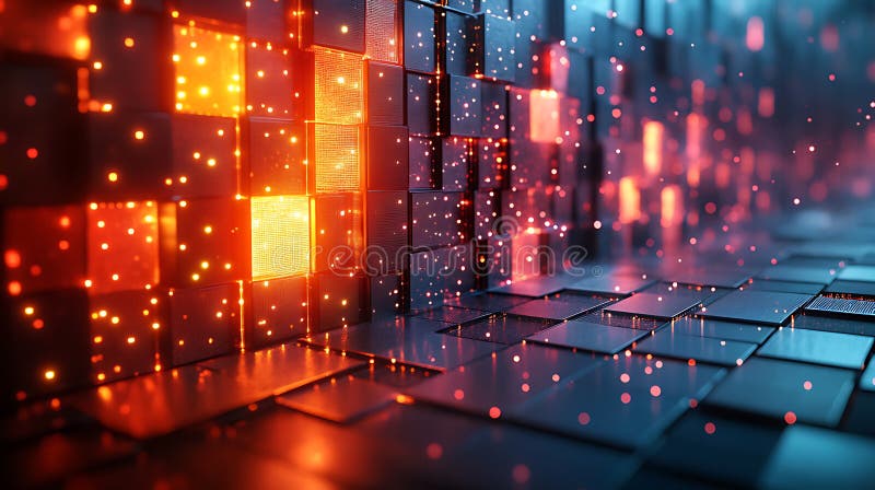 Red Technology Transformation Stock Illustrations – 2,876 Red ...