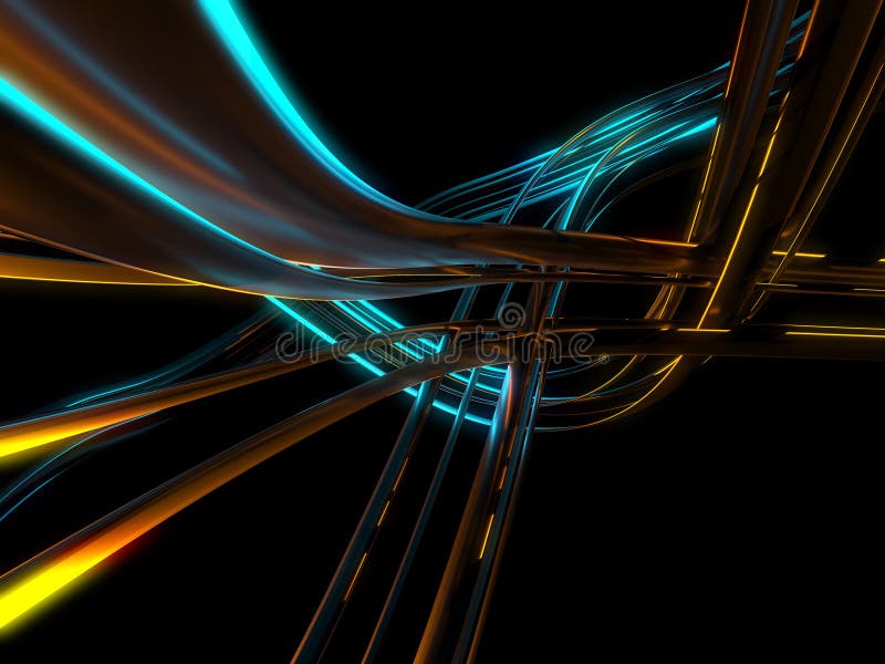 Abstract Futuristic Background with Lines Stripes. Wallpaper Design ...