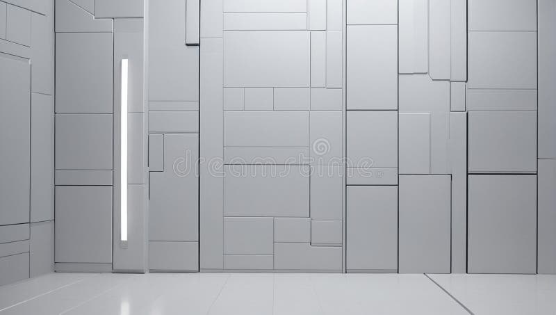 Abstract Futuristic Background, Sci-fi External Panels, High-tech ...