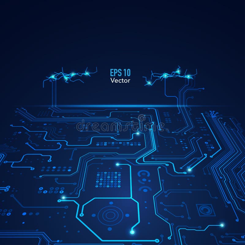 Technological Electronic Style Green Color Neon Font Set. Collection of ...