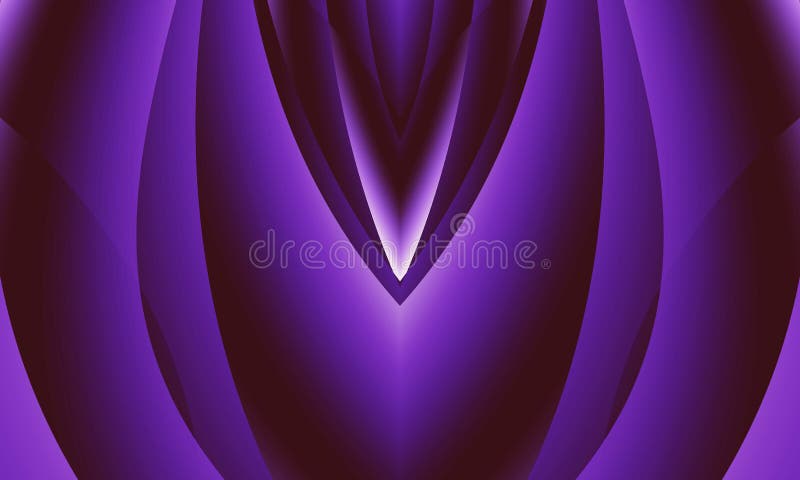 Abstract Futuristic Background with Violet and Black Symmetrical ...