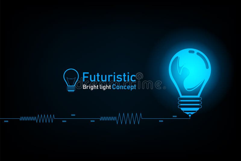 Abstract Futuristic Bright Light Concept.Future Concept.vector and ...