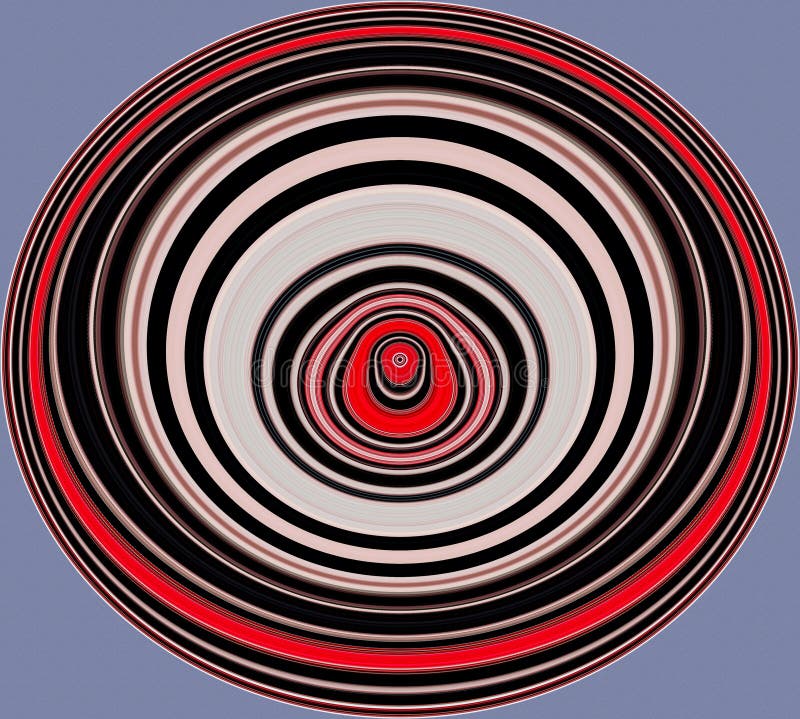 Abstract Futuristic Circle Pattern Digital Art Design Stock ...