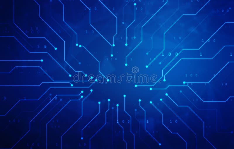 Abstract Futuristic Circuit Board Illustration, Circuit Board with ... Abstract Futuristic Circuit Board Illustration, Circuit Board with ...