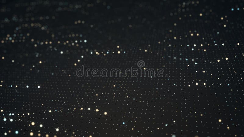 Abstract Futuristic Computer Science 3D Rendering Stock Illustration ...