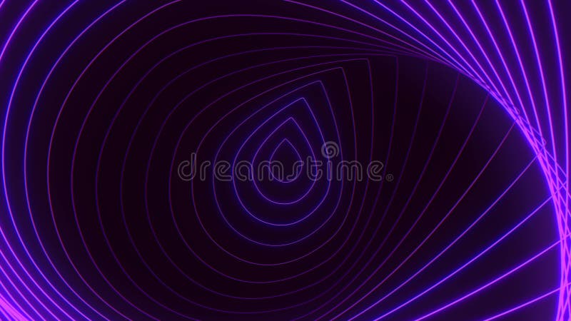 Futuristic Neon Purple Spiral Pattern Dynamic 3d Rendering for Website ...