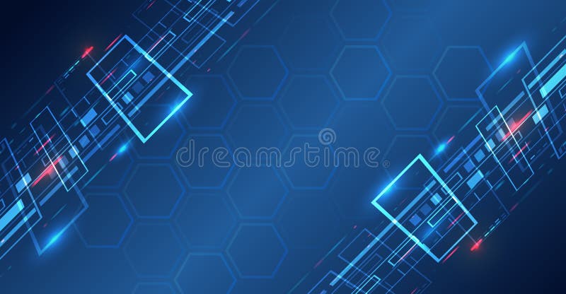 Abstract Futuristic Design. Sci-fi, Dynamic Lines Vector Illustration ...
