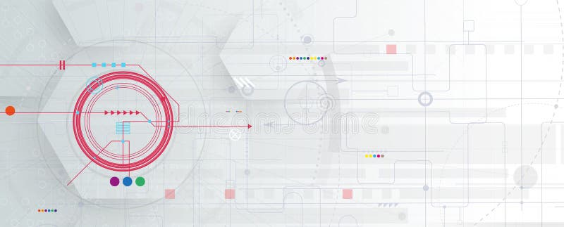 Abstract Futuristic Fade Computer Technology Business Background Stock ...