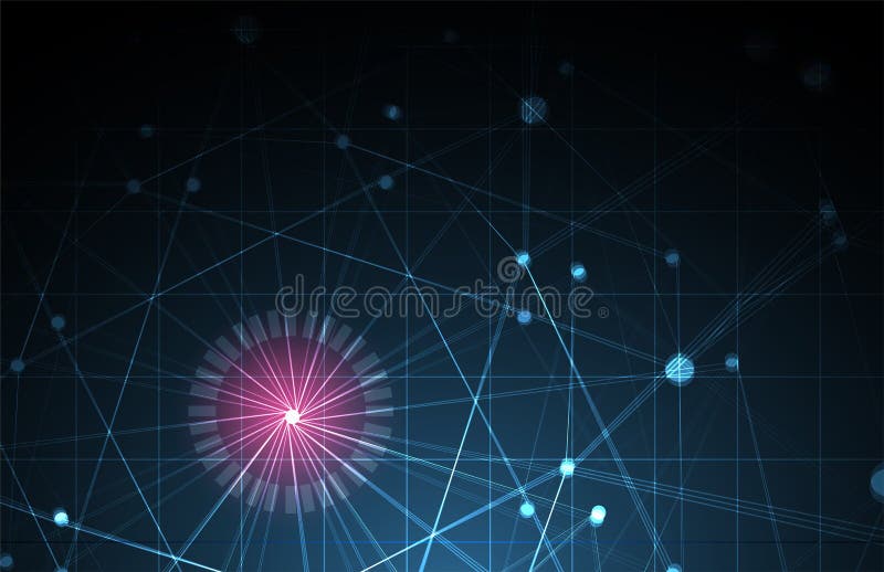 Abstract Futuristic Fade Computer Technology Business Background Stock ...