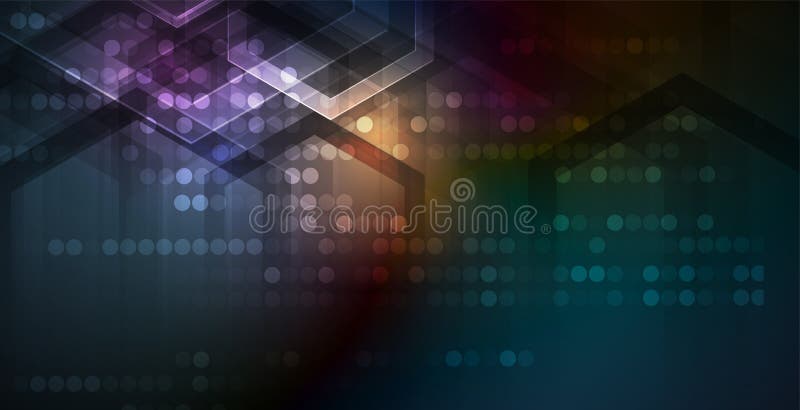 Abstract Futuristic Fade Computer Technology Business Background Stock ...
