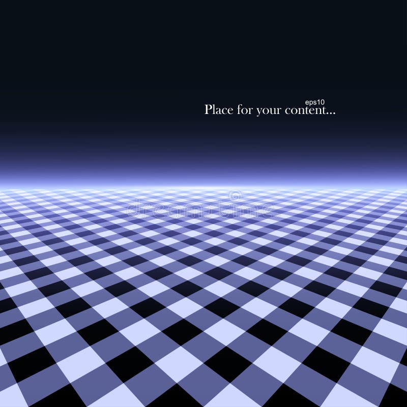 Abstract Futuristic Glowing Background with Vision Perspective. Tile ...